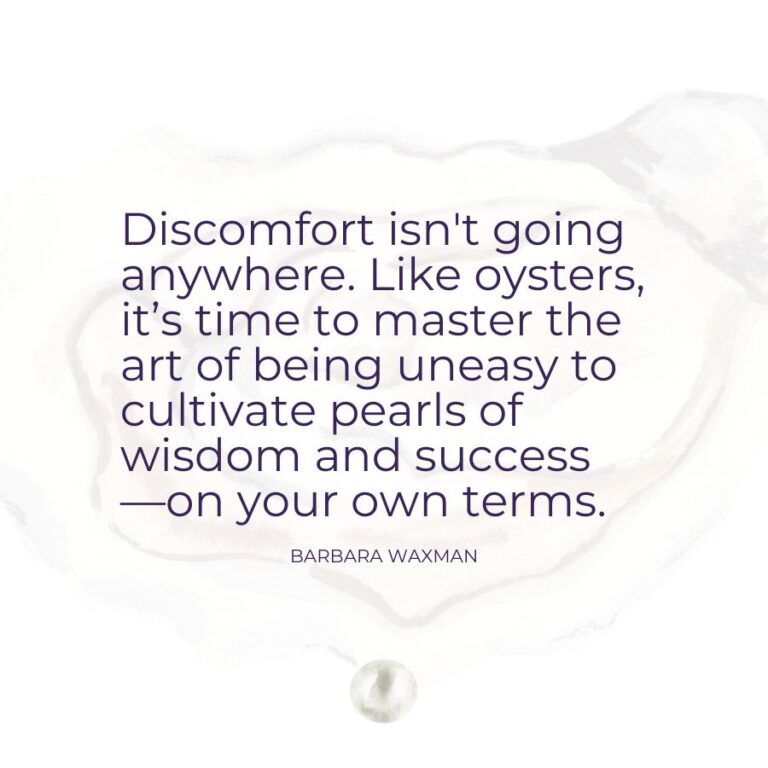 What Discomfort Means to Your Success